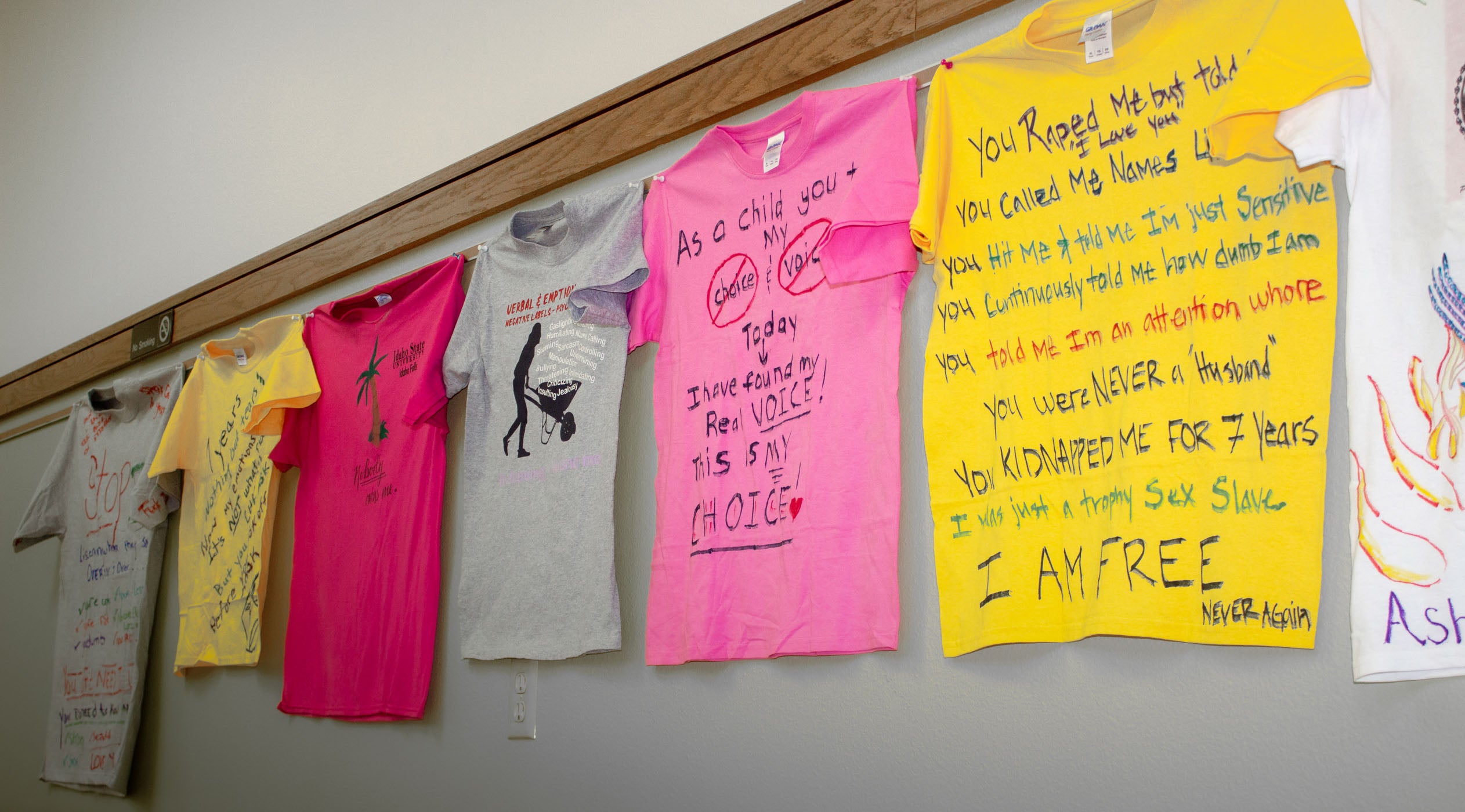 Clothesline Project | College of Eastern Idaho